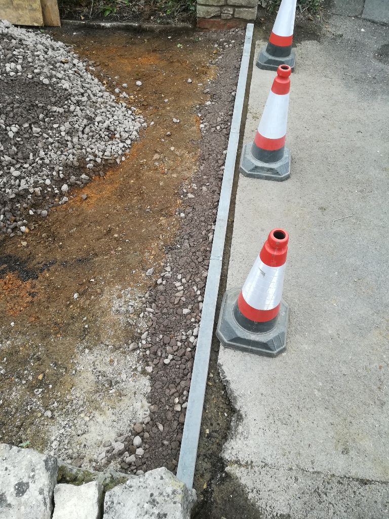 Driveway parking extension in Colehill Dorset – MSC Landscapes